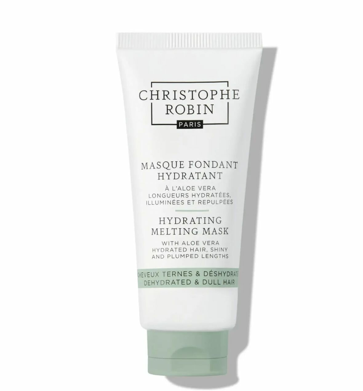 Christophe Robin MINI Увлажняющая маска с алое Hydrating Melting Mask with Aloe Vera, 40 мл