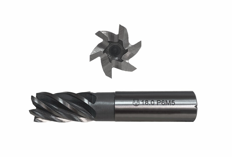 Фреза концевая 20.0х104х38мм, Р6М5, 6-перая, ц/х "GRIFF"