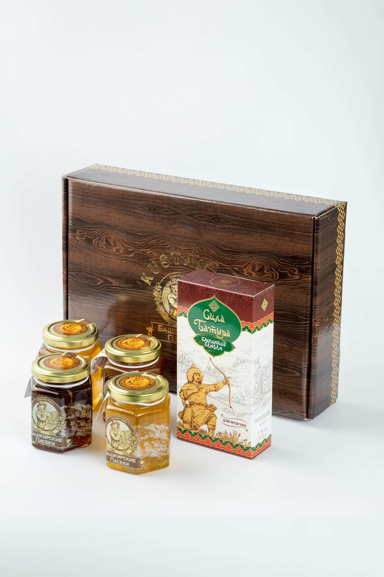 Подарочный набор Куштанаш1 мужской Башкирские пасеки