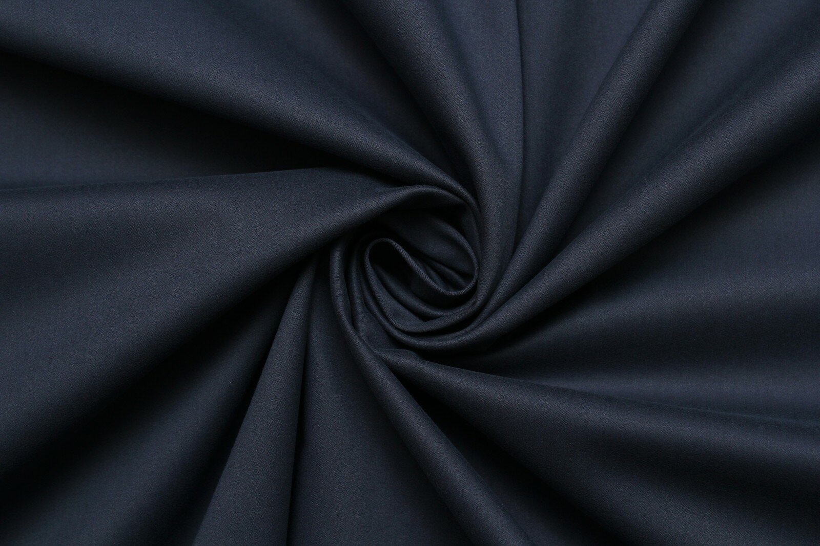 Ткань Хлопок костюмный-стрейч тёмно-синий, 320 г/пм, ш150см, 0,5 м