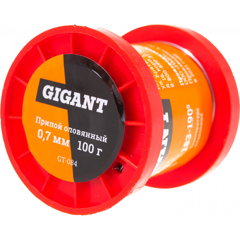 Припой Sn60 Pb40, проволока 0.7 мм, 100 г Gigant GT-084