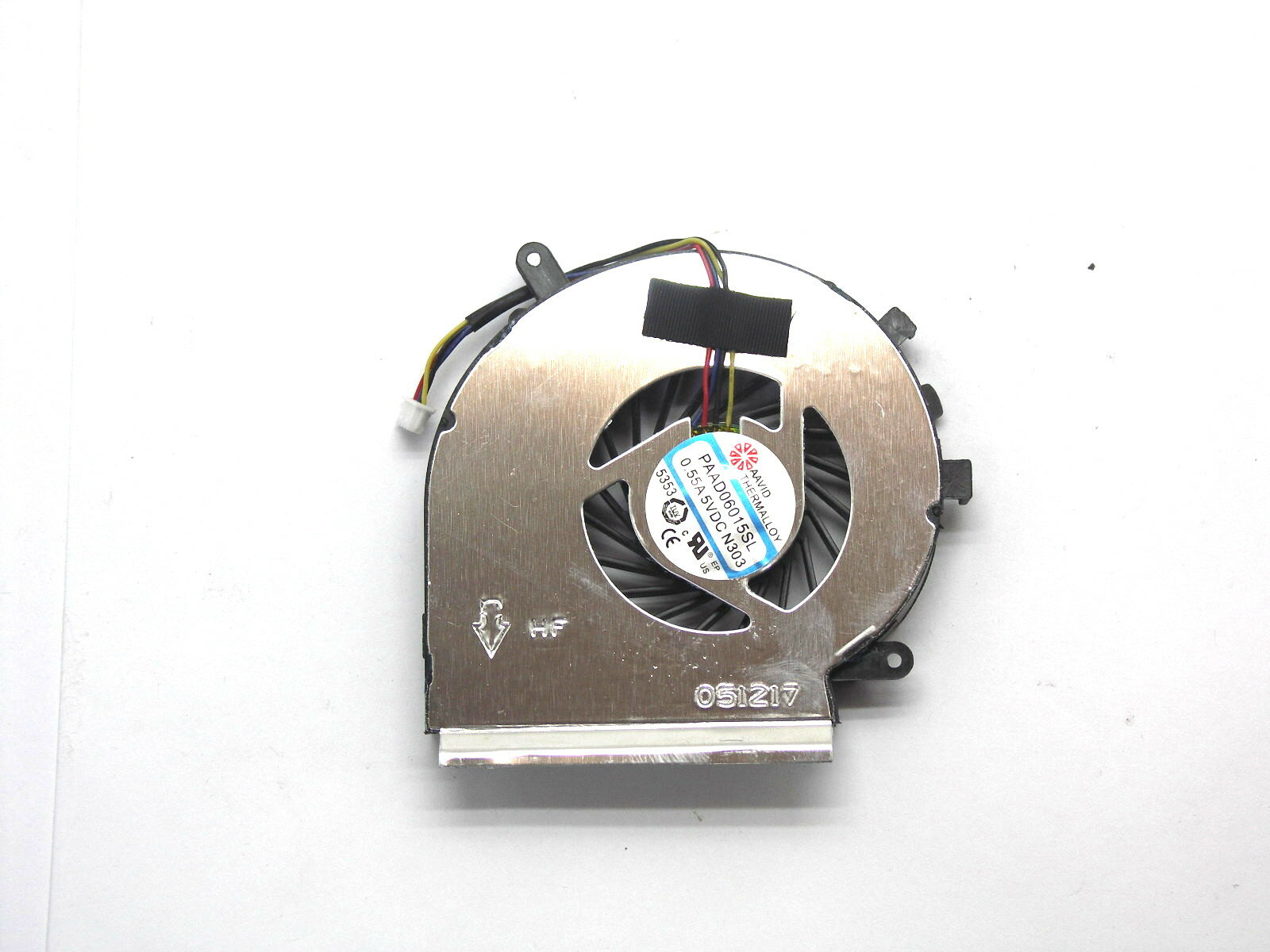 Вентилятор, кулер, для MSI GE62VR, GE72VR, GP62MVR, GP62VR, GP72VR, 4 pins, CPU, FAN-MSI-23