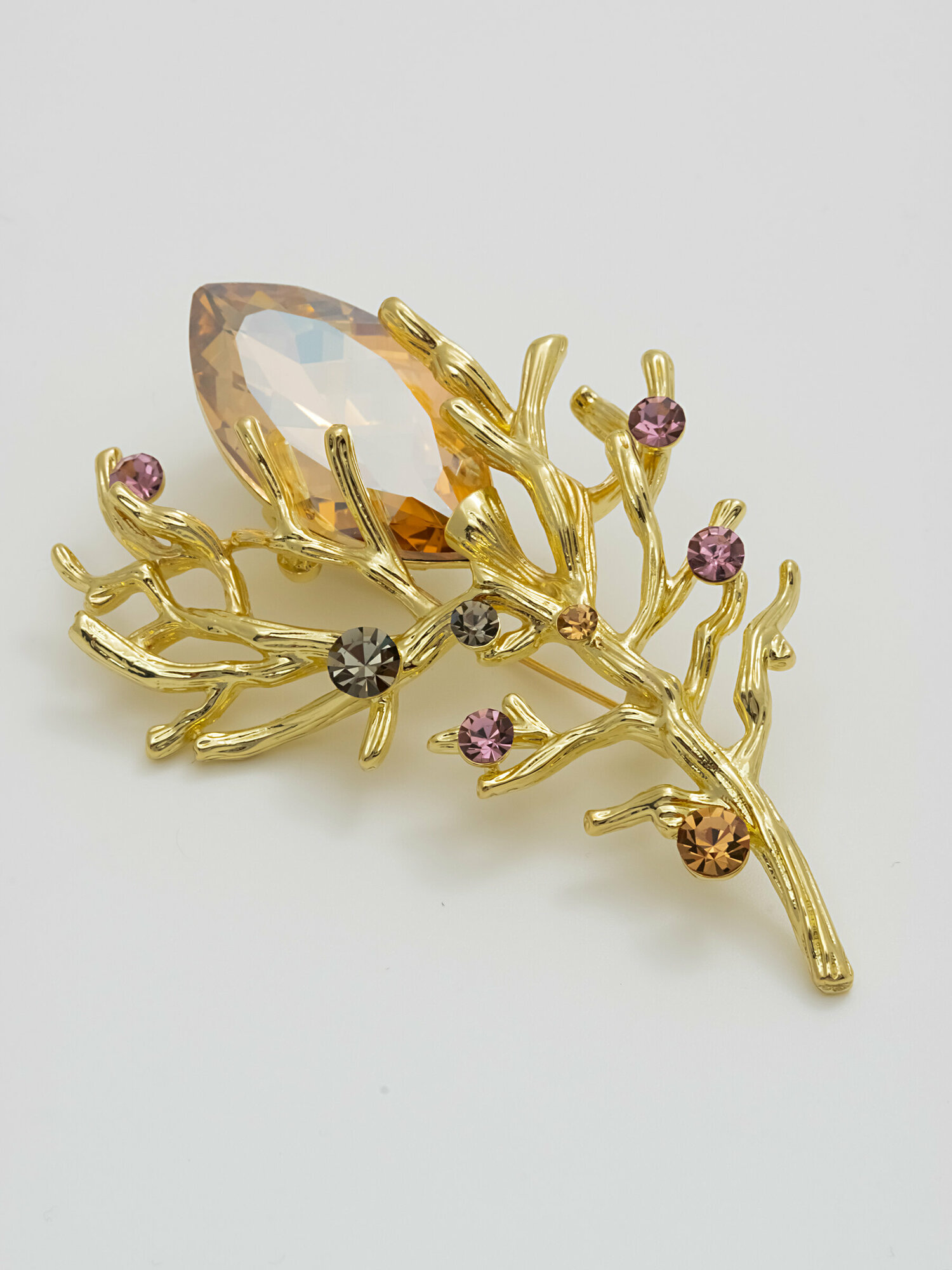 Брошь, кристалл