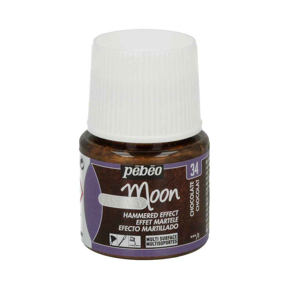 Краска "PEBEO" Fantasy Moon с фактурным эффектом 45 мл 167034 шоколадный