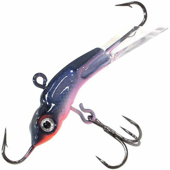 Балансир рыболовный JIG MASTER Горбач 70мм, 18г, цвет черная жемчужина