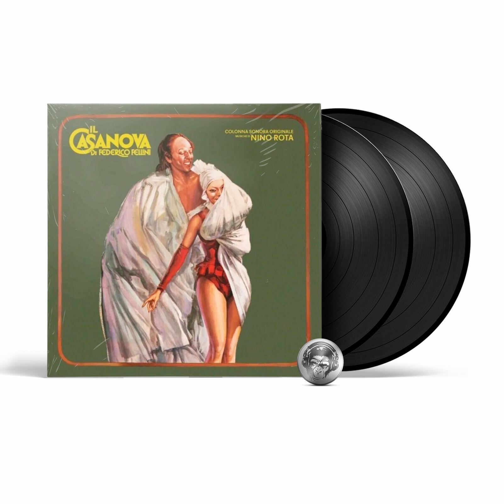 Фирменная виниловая пластинка OST - Il Casanova Di Federico Fellini (Nino Rota) (2LP), 2023, Gatefold