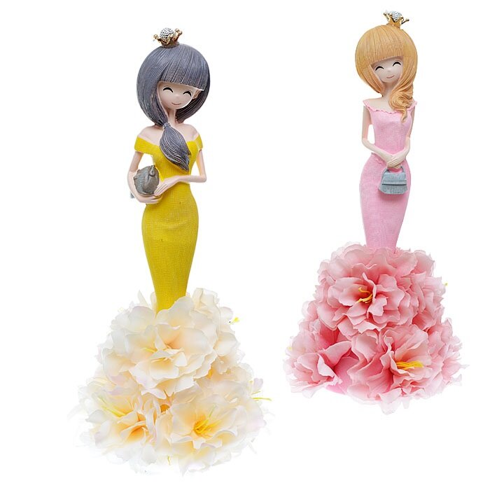 Куколка керамическая принцесса цветов Алла