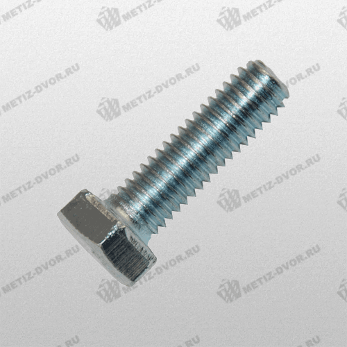 Болт с шестигранной головкой 6x20 DIN 933 Уп (500 шт.)