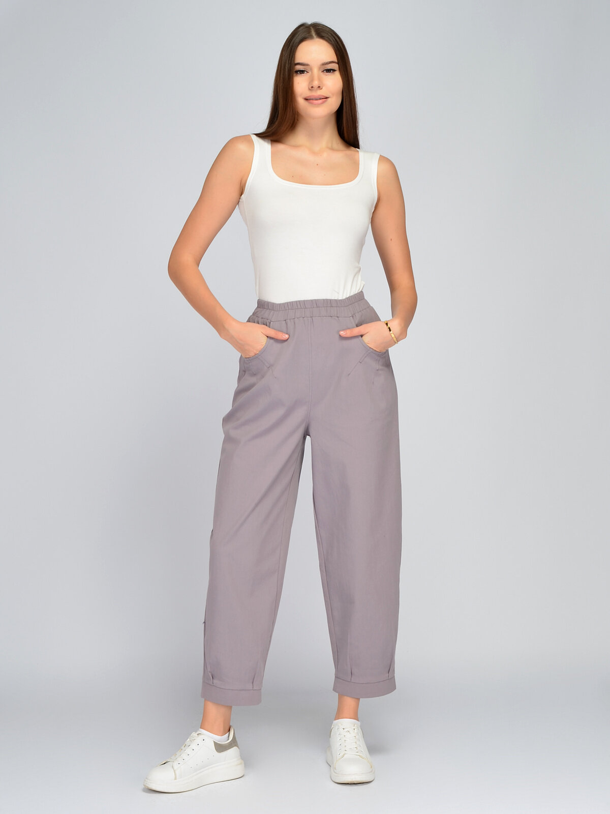 Брюки бананы