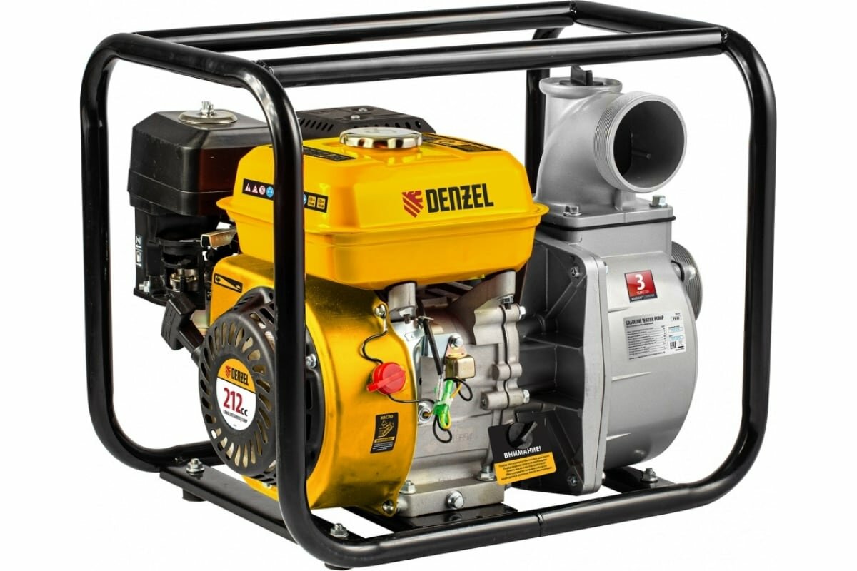 Мотопомпа для чистой воды DENZEL PX-80