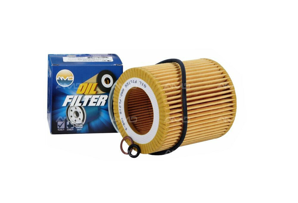 Фильтр масляный 11427566327 AMD. FL215 для BMW 1, 3, 6, 7, X3, X5