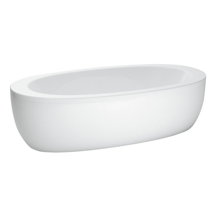 Laufen Alessi One Ванна 2030x1020x460мм, свободностоящая, без слив-перелива, с каркасом и панелью,
