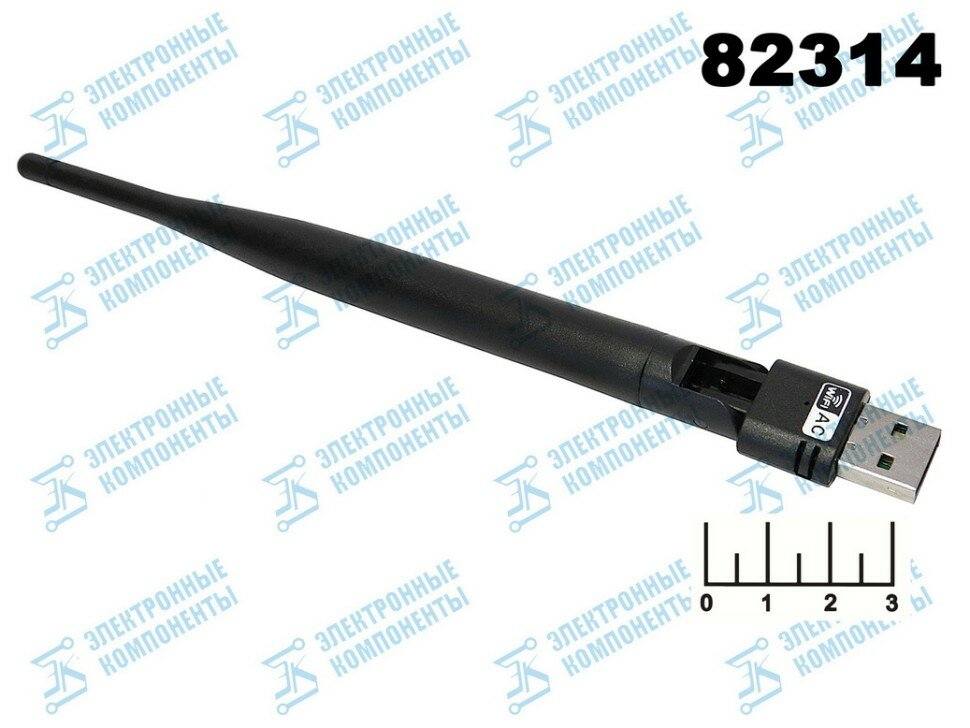 Адаптер Wi-Fi USB LV-UAC02 Pix-Link AC600 (с диском)