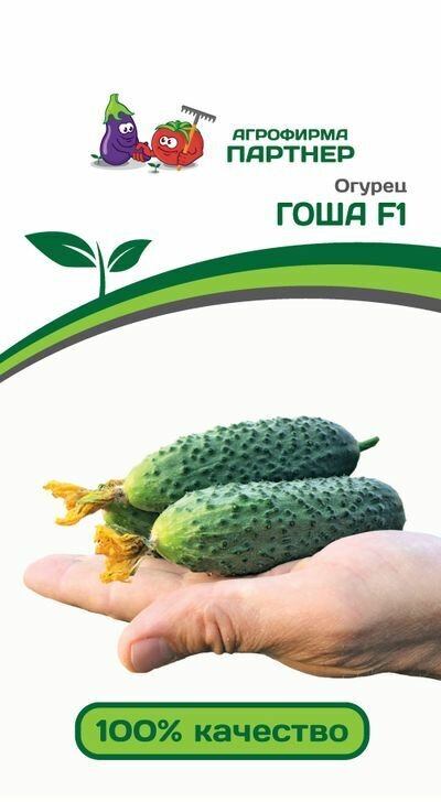 Семена Огурец партенокарпический Гоша F1 5 шт.