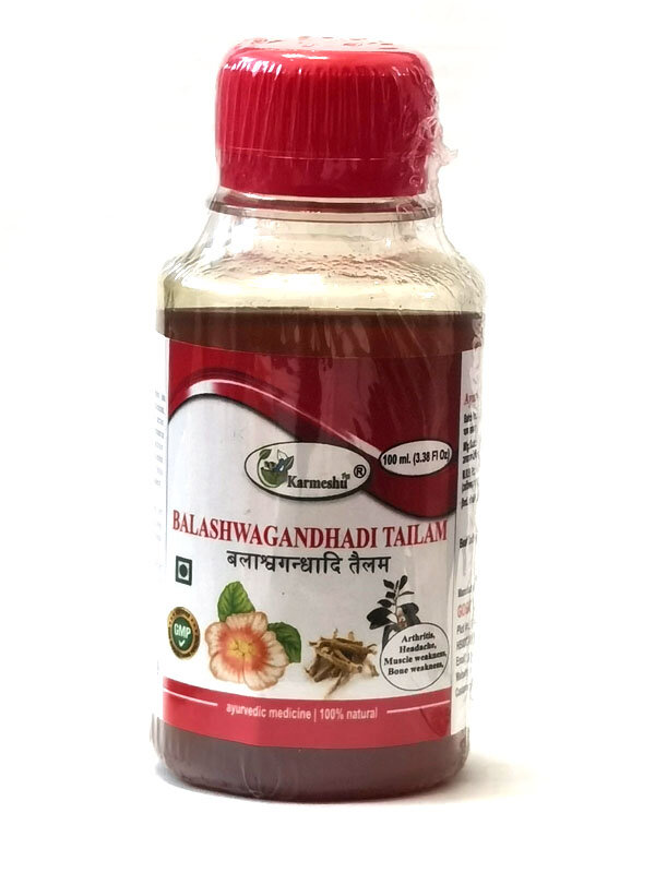 BALASHWAGANDHADI TAILAM, Karmeshu (балашвагандхади тайлам, Кармешу), 100 мл.