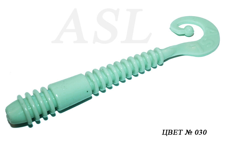 Силиконовая приманка ASL "Джим" цвет №030, L-5см (2"), 12шт/уп