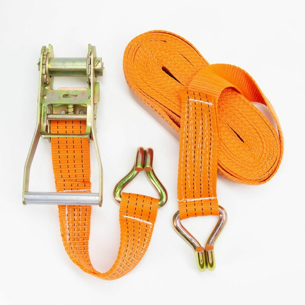 Стяжка груза 10м*50мм, 4000кг-8000кг, усиленная стропа, ALMEGA