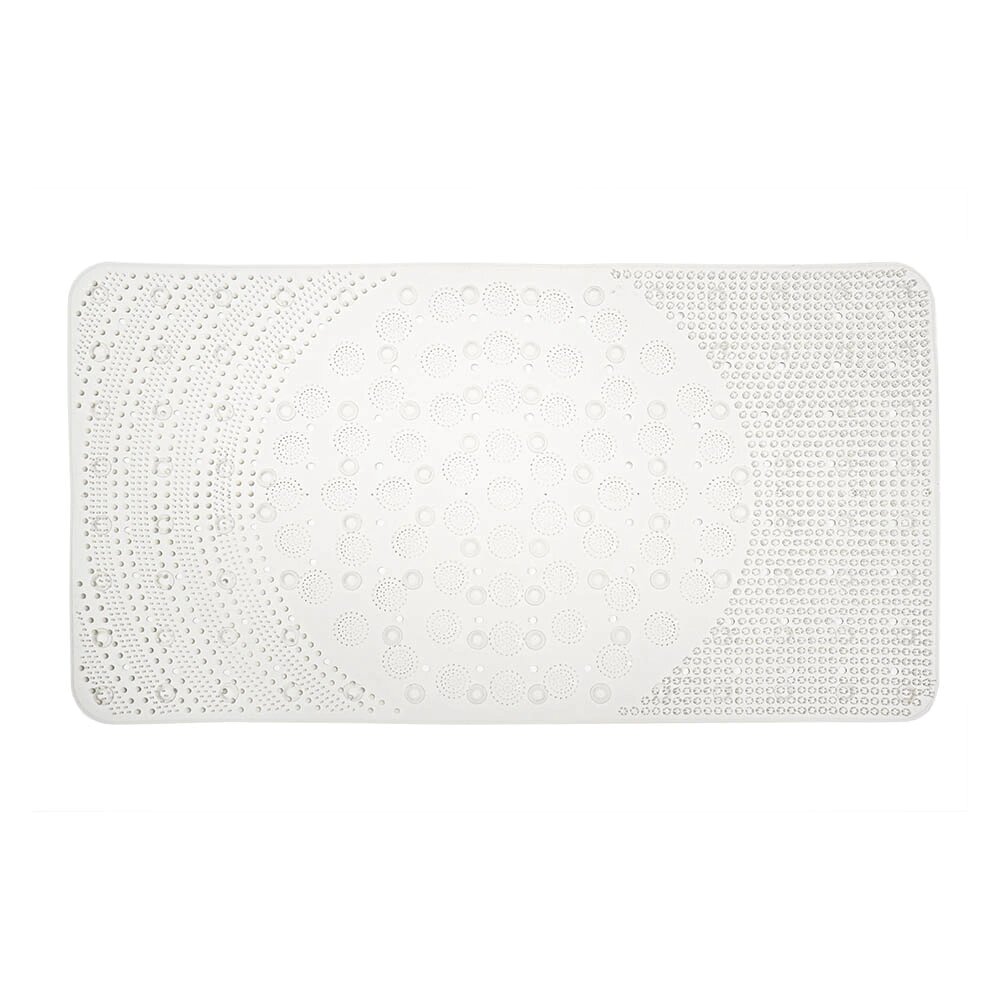 Коврик для ванной VILINA Лужайка 38x68 см антискользящий прозрачный