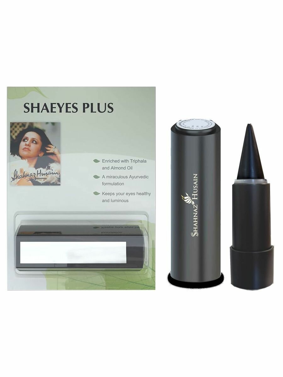 Подводка для глаз чёрная травяная Shaeyes Plus
