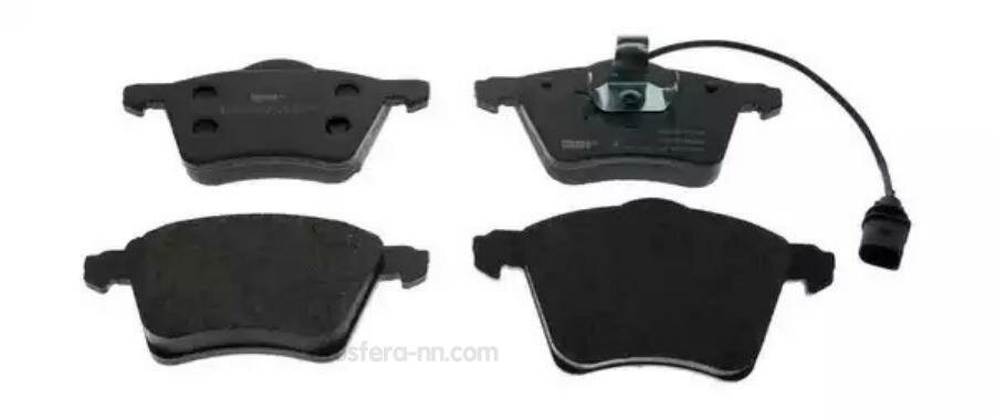 FERODO FDB1654 Колодки тормозные дисковые VW Sharan 1995-2000 (7M3 698 151 B) Ferodo