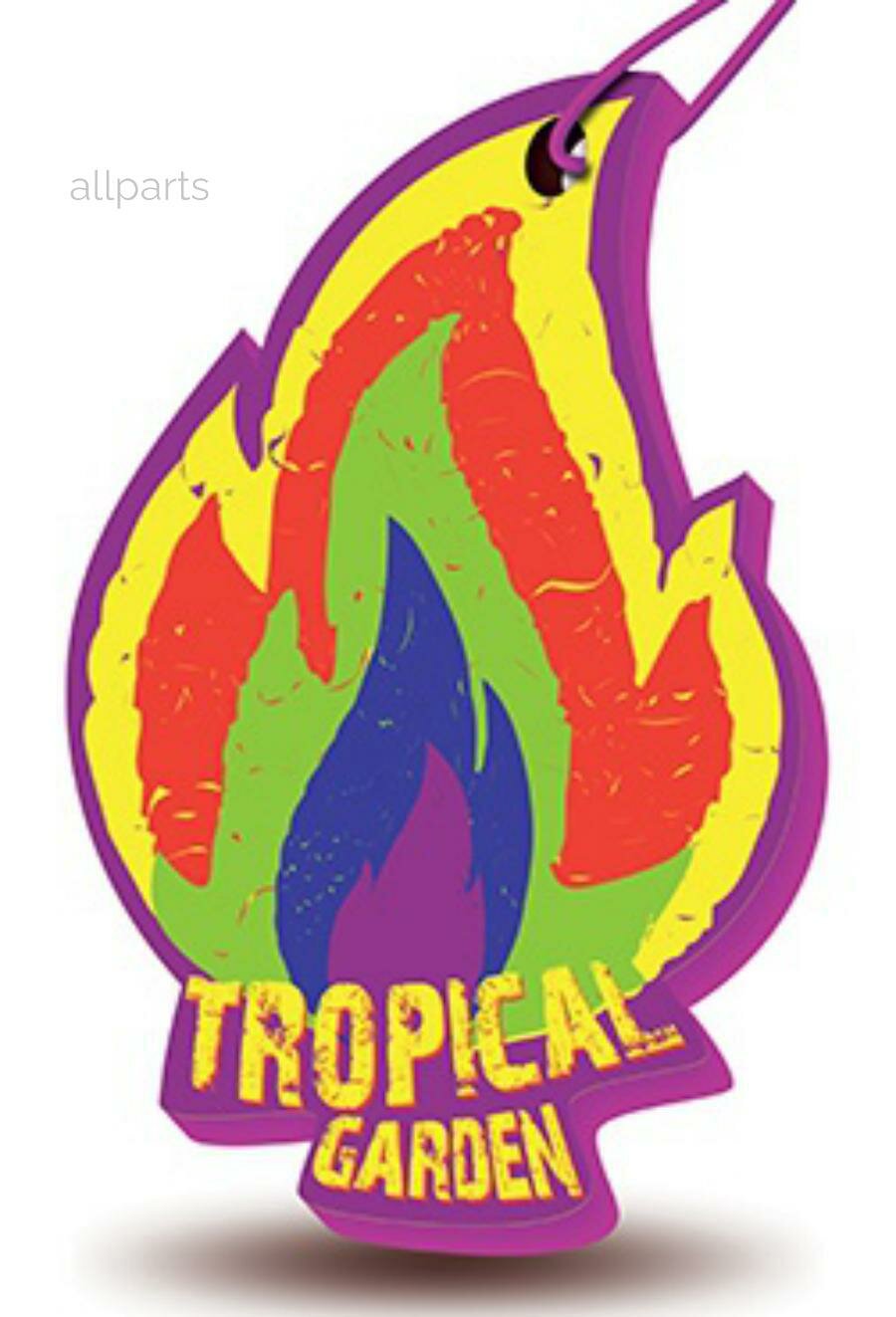 AVS A78546S ароматизатор! fire fresh аром. tropical garden/ тропический сад бумажные\