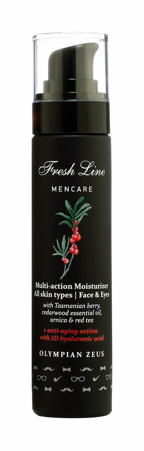 Fresh Line Men Care Olympian Zeus Multi-action Moisturizer Cream For Face and Eyes Увлажняющий мужской крем для лица и области вокруг глаз 50мл