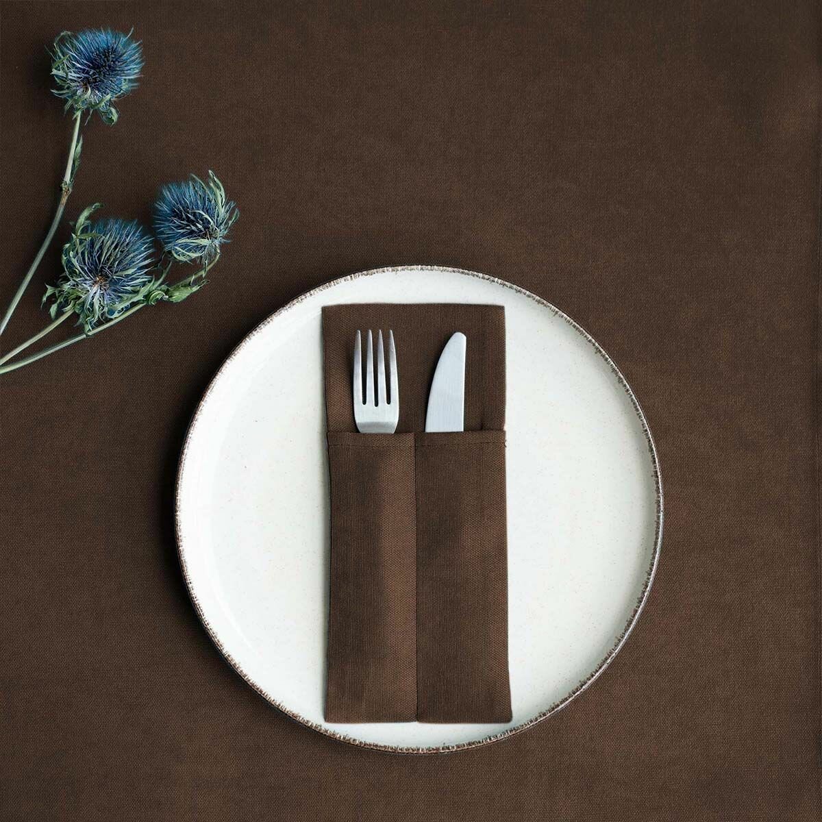 Конверт для столовых приборов "Тина", 4 шт. 10х24, PASIONARIA