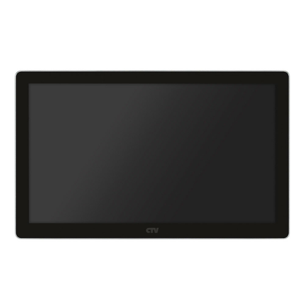 Монитор видеодомофона CTV-M5108 Image с Wi-Fi 10 IPS Full HD - 1080p Touch Screen, сменная накладка в комплекте, черный
