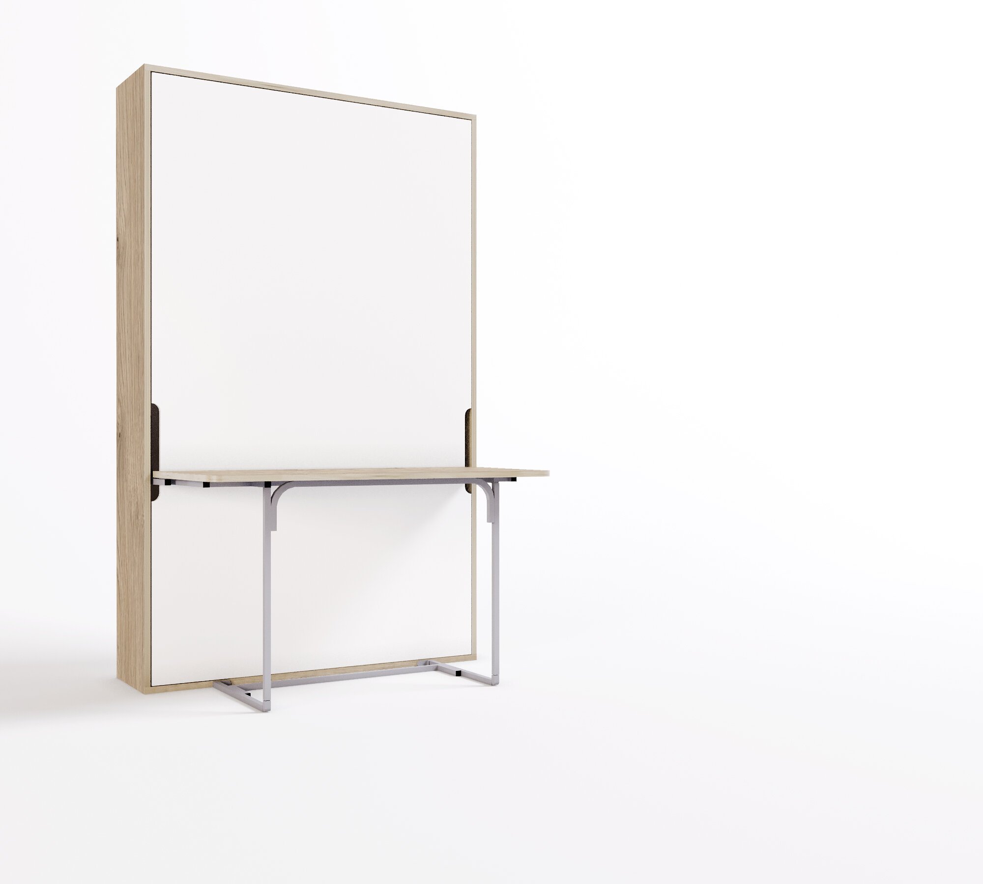 Шкаф кровать-трансформер со столом Летто Таволо 1200 Сканд