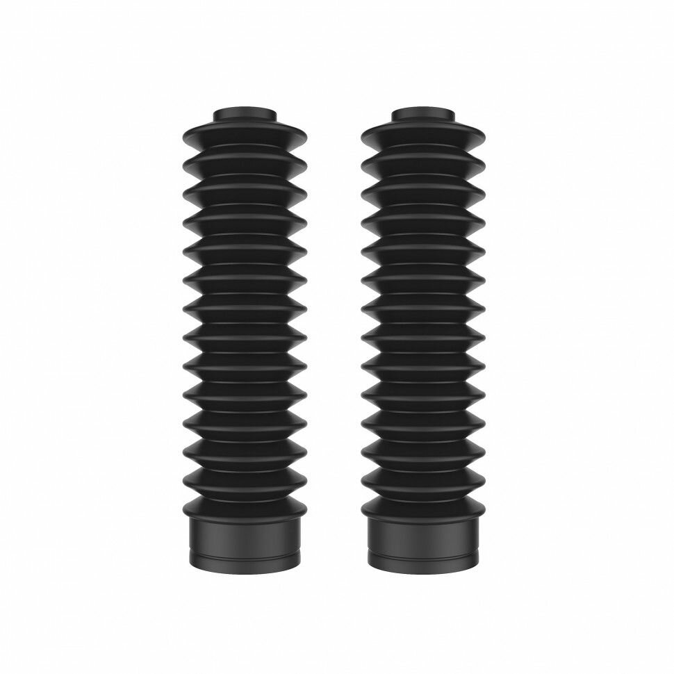 Гофры передней вилки Polisport 215х28 мм (черн.)