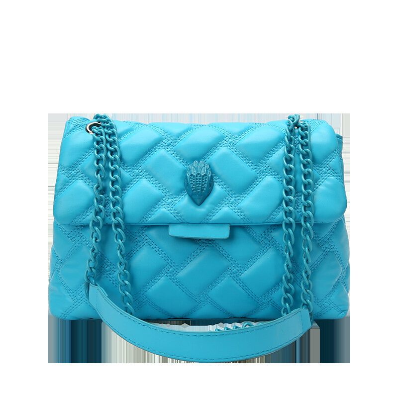 2026 Новый кросс-боди из PU для женщин, модный простой дизайн, маленькая сумка в стиле Chanel, стеганая сумка с цепочкой через плечо