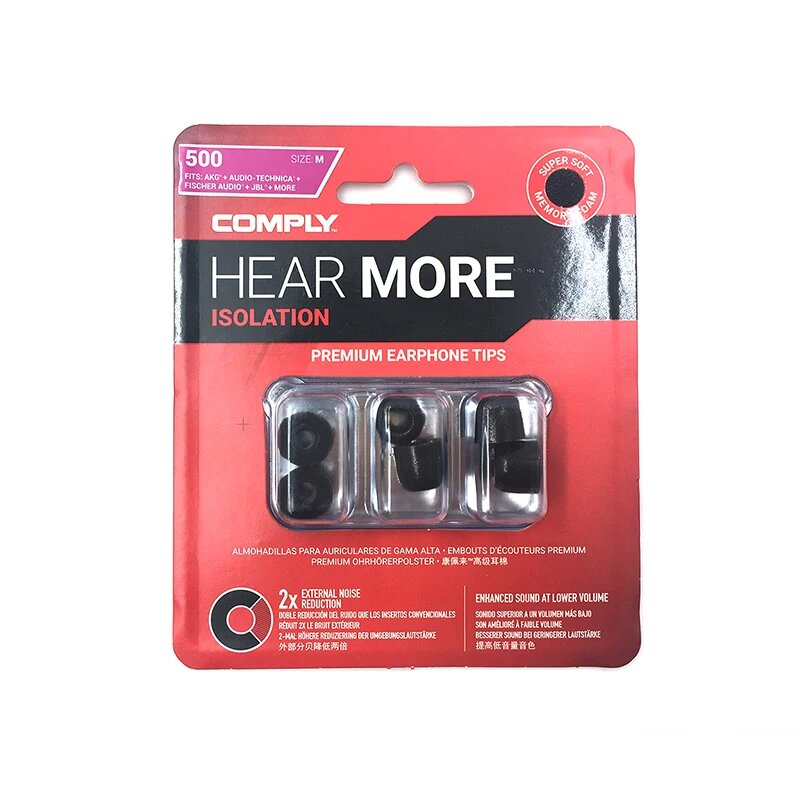 DUNU COMPLY Foam Ear Tips T500 T-500(M) 1card