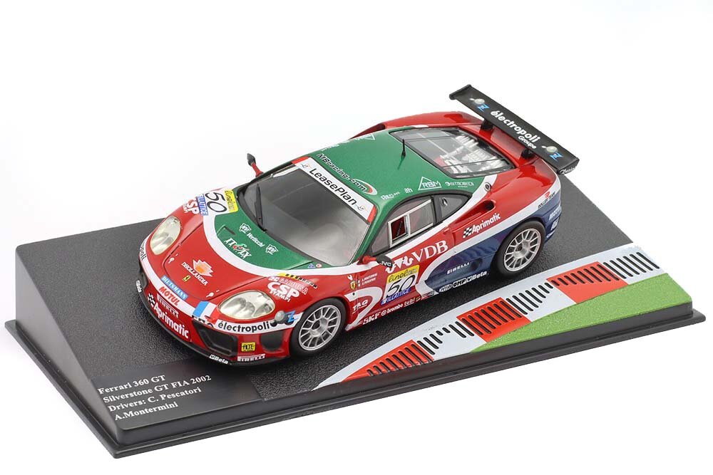 Модель коллекционная ALTAYA Ferrari 360 gt #50 "jmb racing" winner n-gt class fia gt silverstone 2002