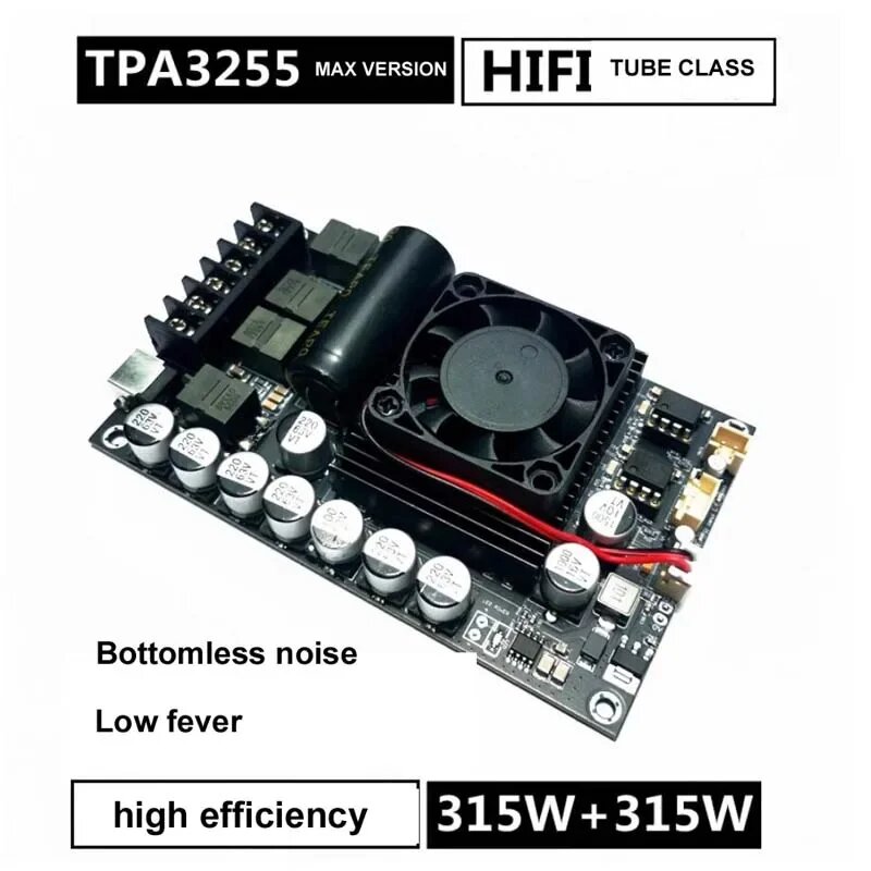 LUSYA Мощный стерео усилитель TPA3255
