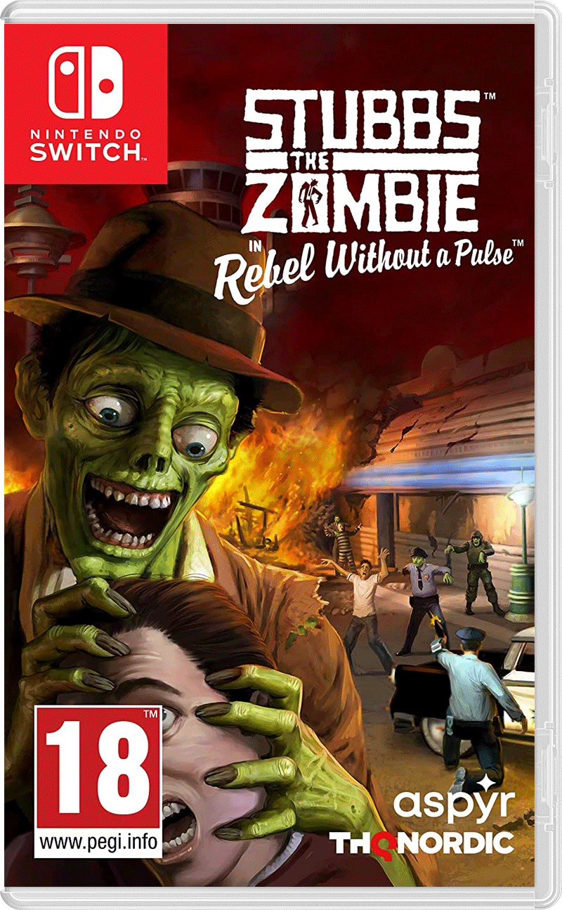 Stubbs the Zombie in Rebel Without a Pulse [Nintendo Switch, русские субтитры]