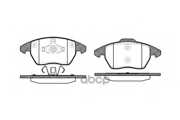 Колодки тормозные Road house арт. 2103010