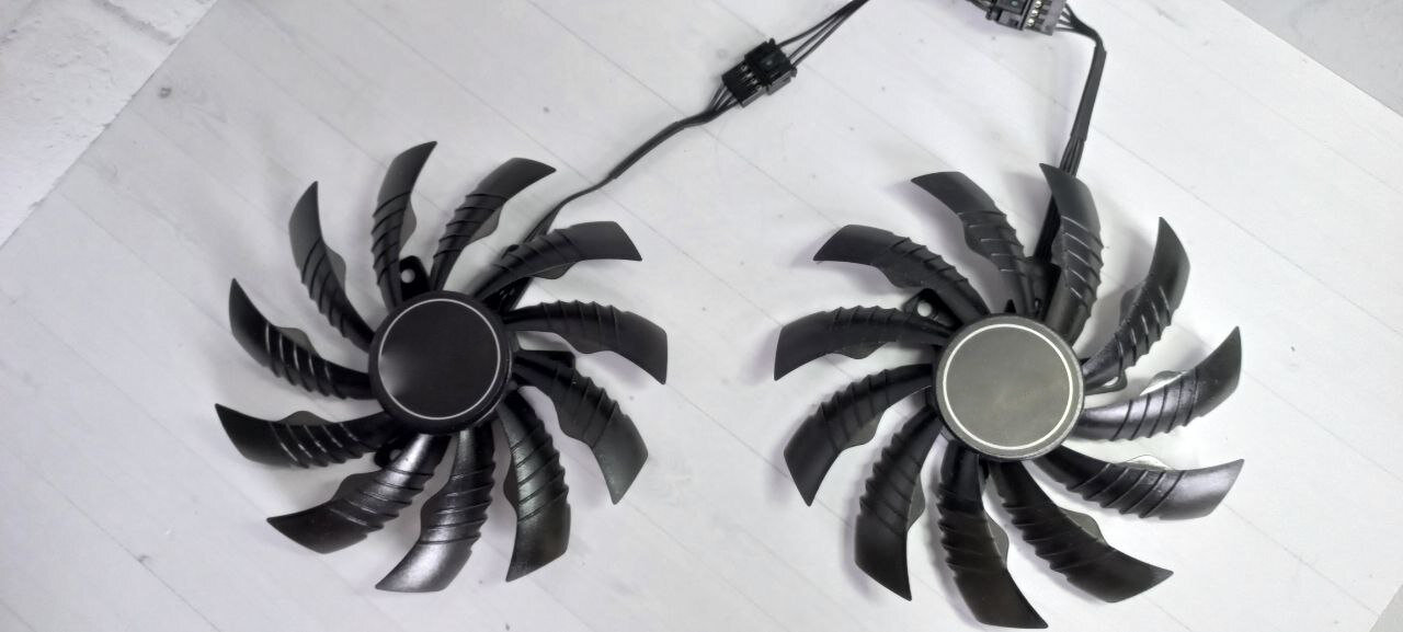 Вентиляторы Gigabyte 2060 2070 1650 1660 95 мм (комплект)