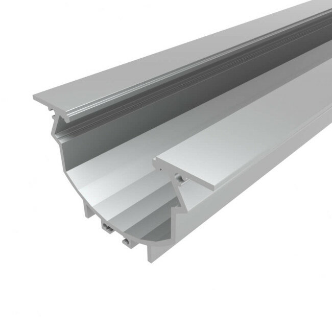 Профиль для светодиодной ленты ShopLEDs Профиль врезной алюминиевый SLV-4889-2 Anod, 2м