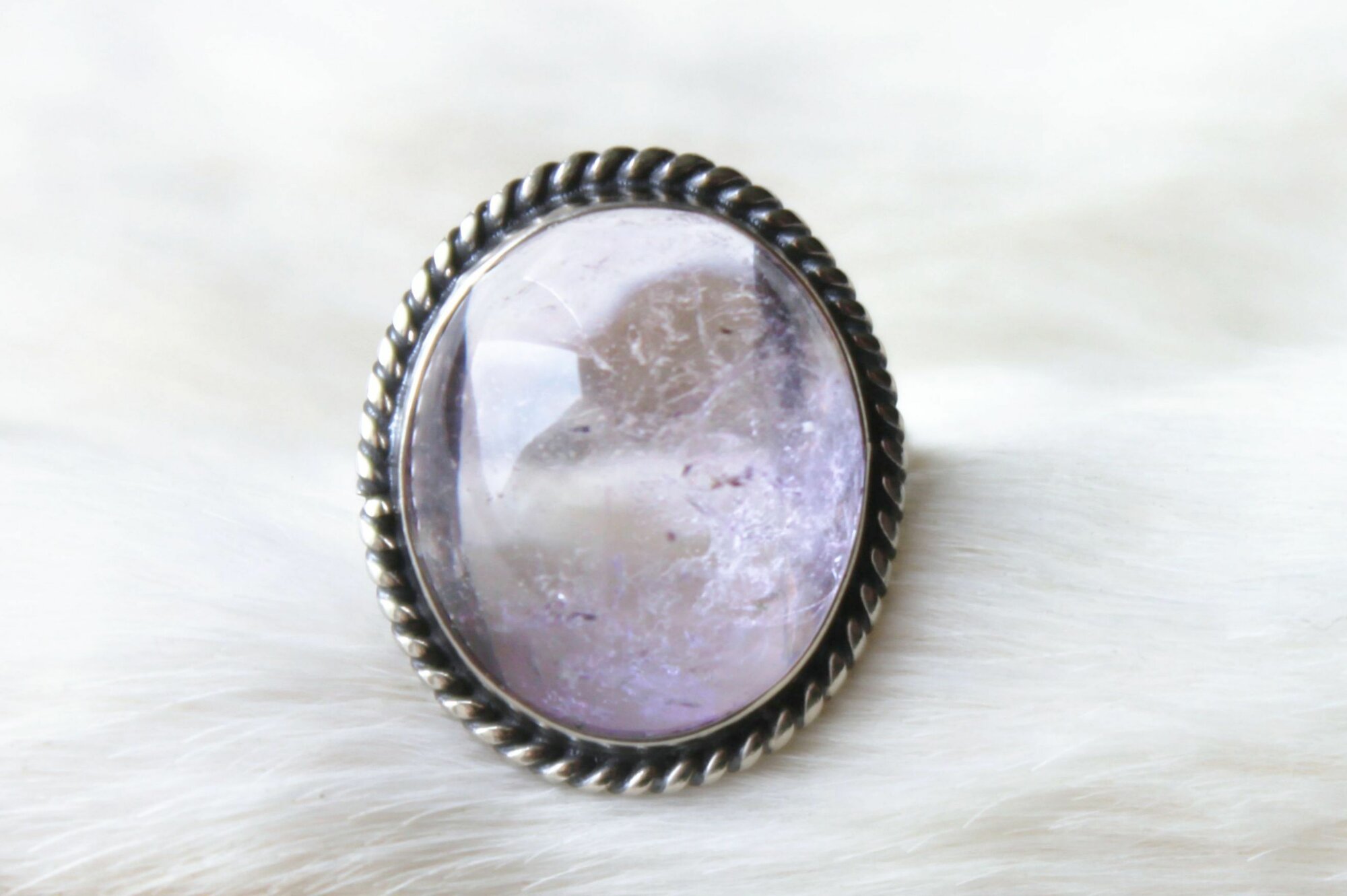 Кольцо, аметист