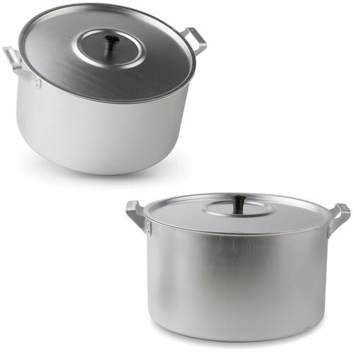 Кастрюля с крышкой алюминиевая объем 10 л