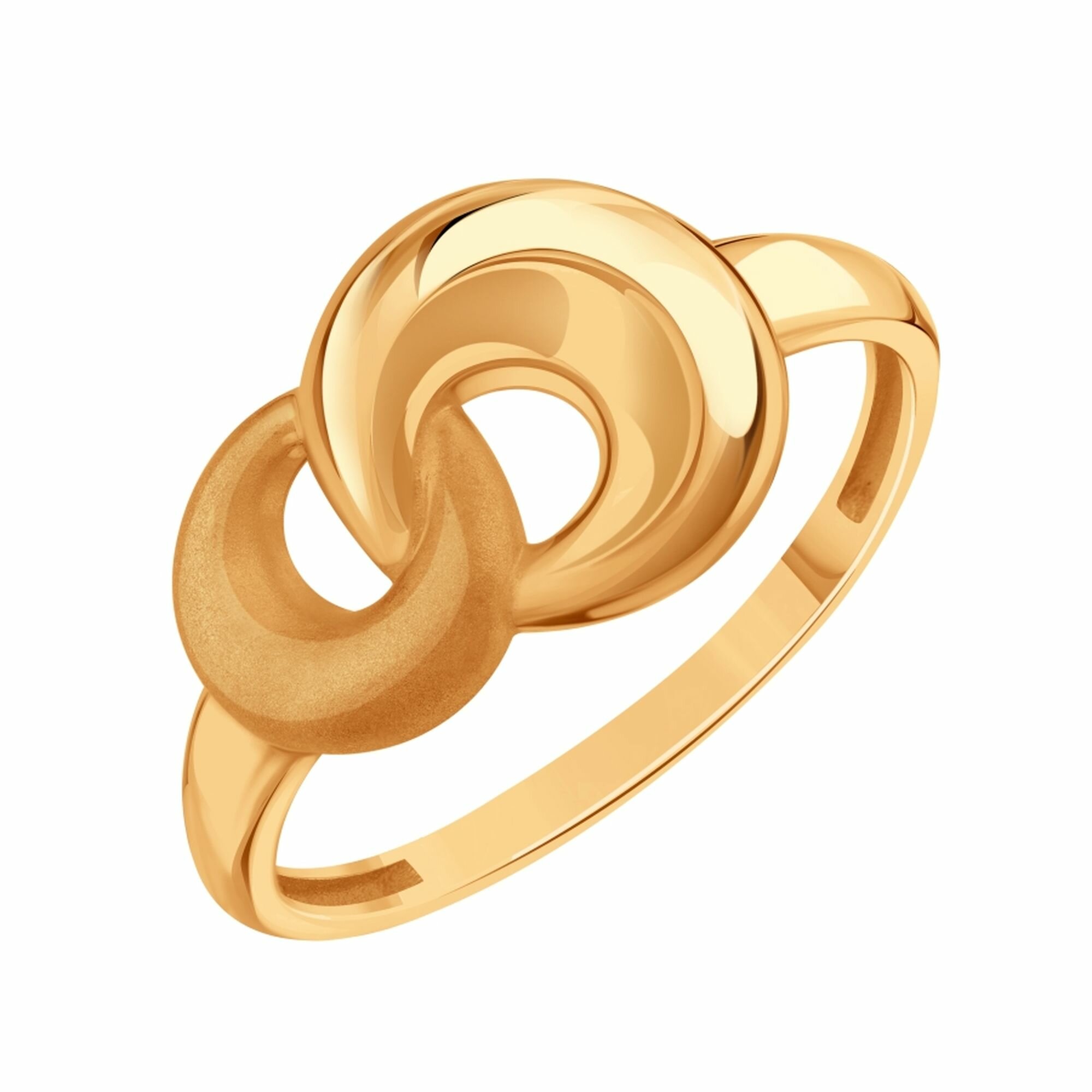 Кольцо, красное золото, 585 проба