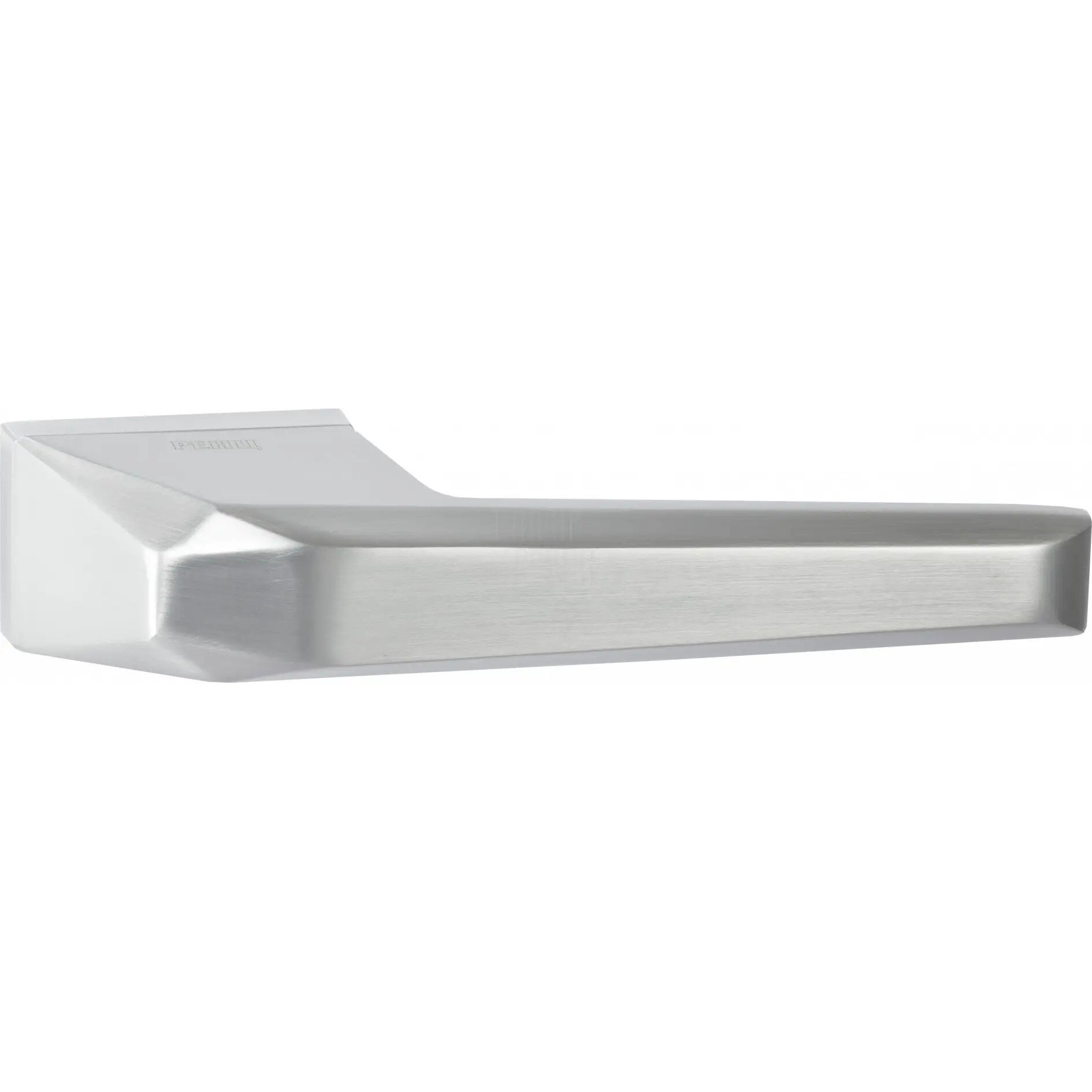 Дверные ручки Renz (Ренц) "Бавено" INDH 316-01 на прямоуг. розетке никель супер матовый