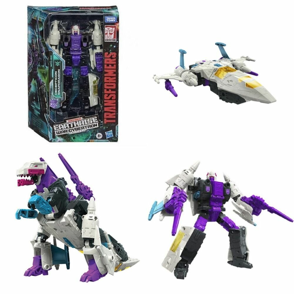 Игрушка Hasbro Трансформеры Война поколений за Кибертрон Voyager Class WFC-E21 Львиный зев десептикона 18cm