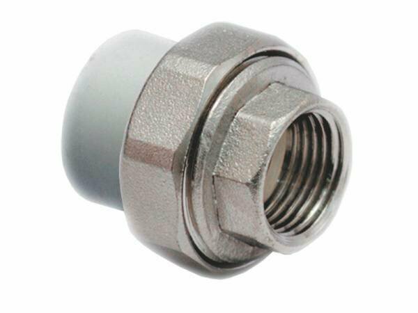 Муфта разъем. ВР 32x1" серый