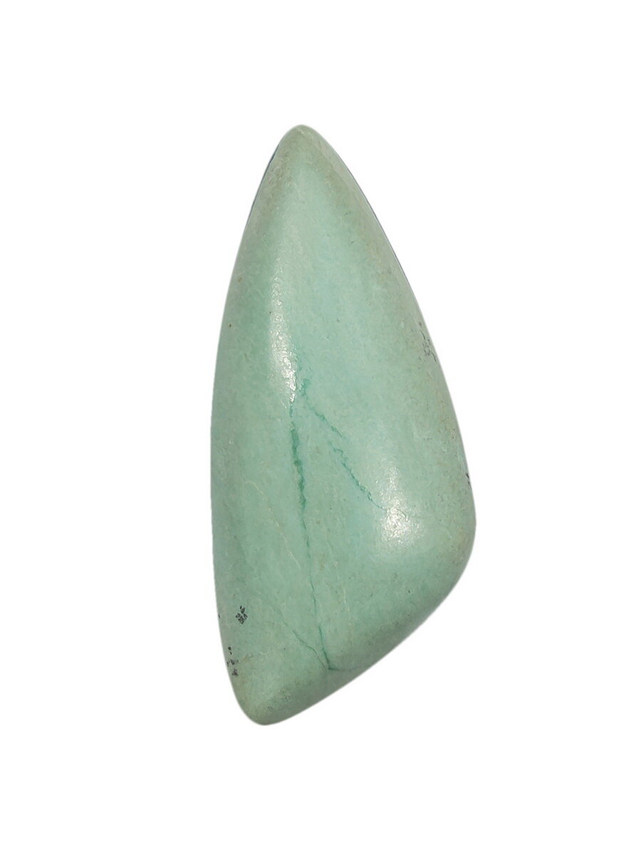 Кабошон Хризоколла 42х18х6 мм.