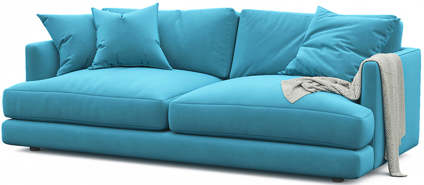 Диван еврокнижка Ибица, 5 подушек, Vivaldi 30