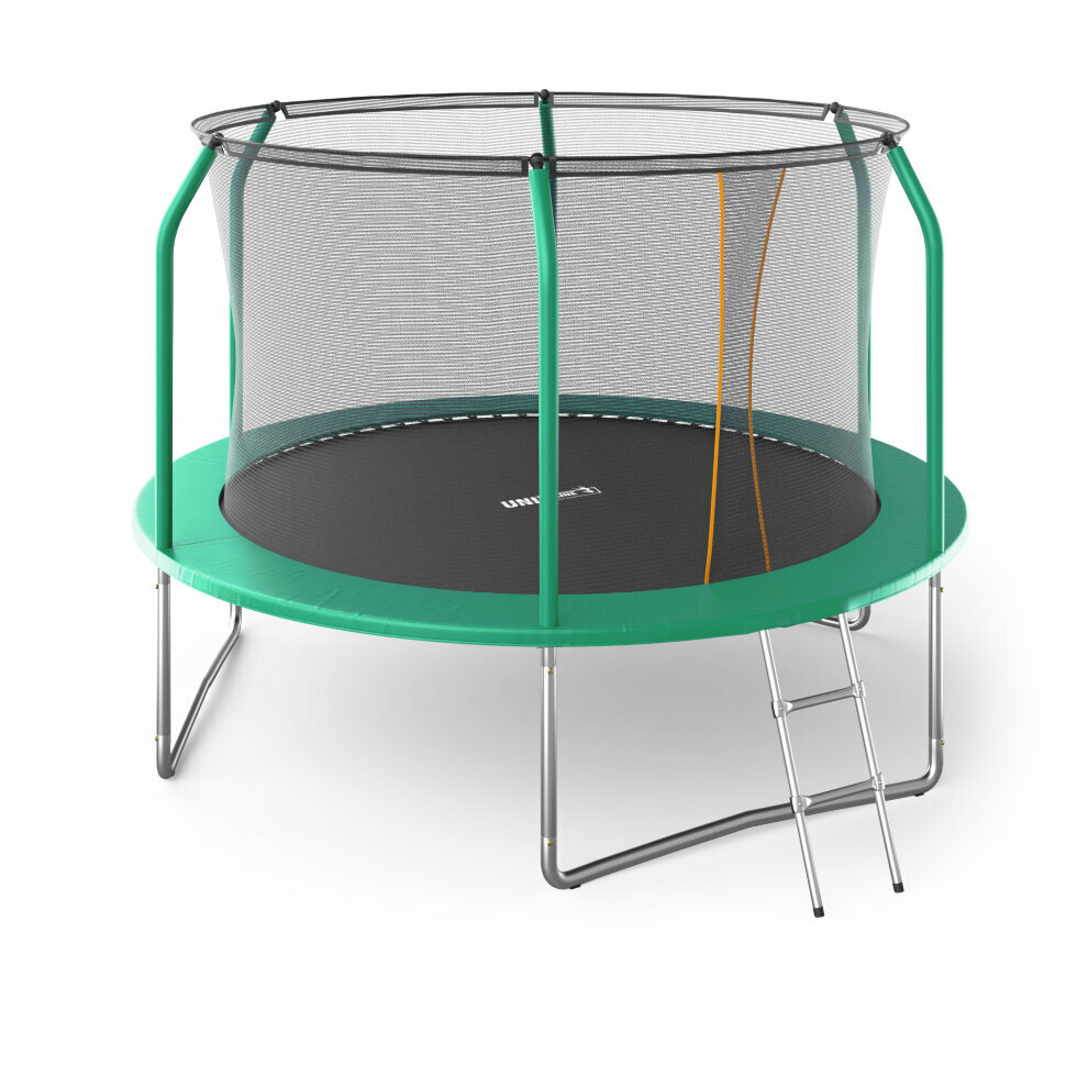 Батут UNIX Line Премиальный / Supreme Basic 10 ft (305 см) зеленый