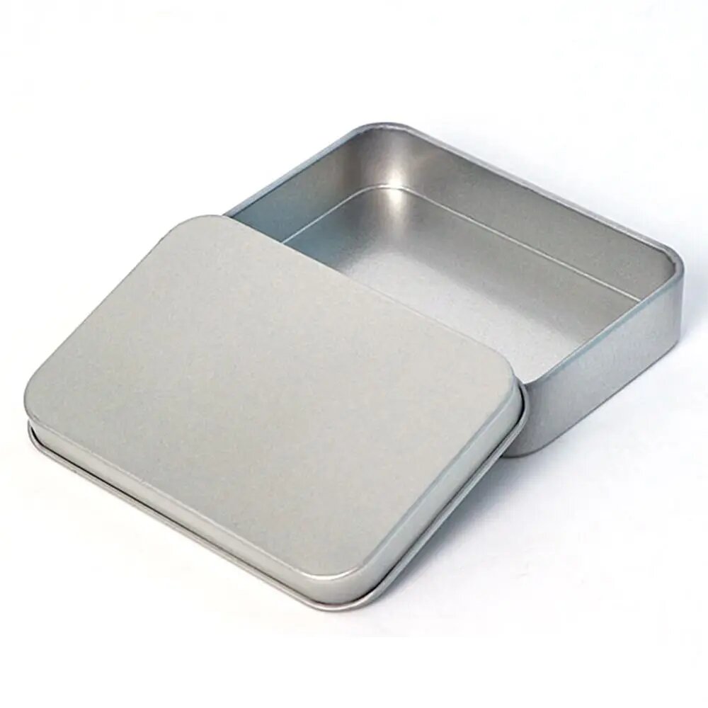 Алюминиевая жестяная мини-банка с крышкой для крема, бальзама для ногтей, косметический контейнер, многоразовые бутылки, чайные банки, металлическая коробка, банки для свечей