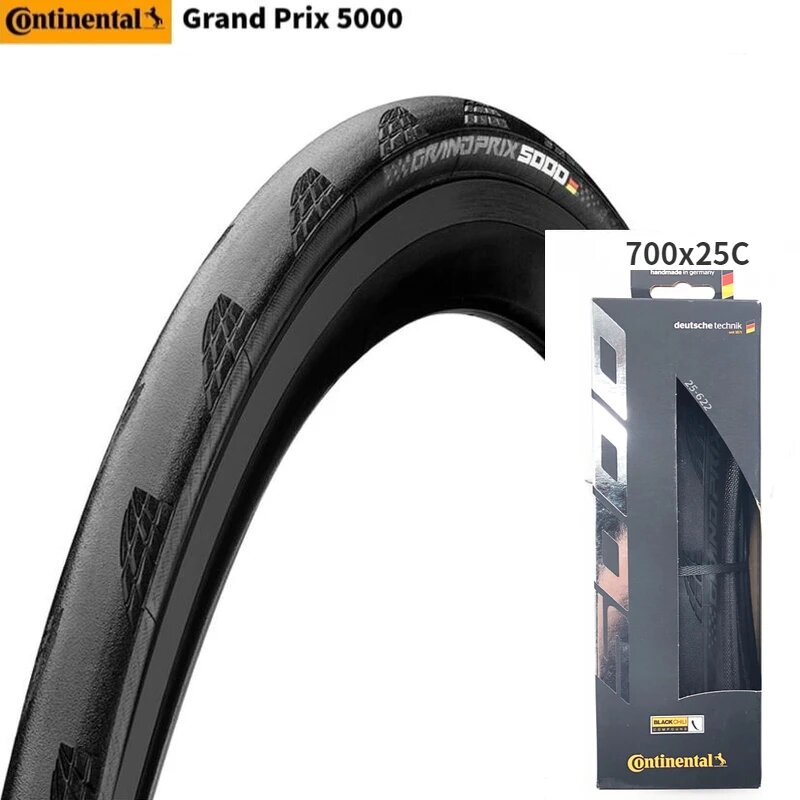 Continental Grand Prix 5000 TL 700x32C велошины Черный, GP5000 700x25C