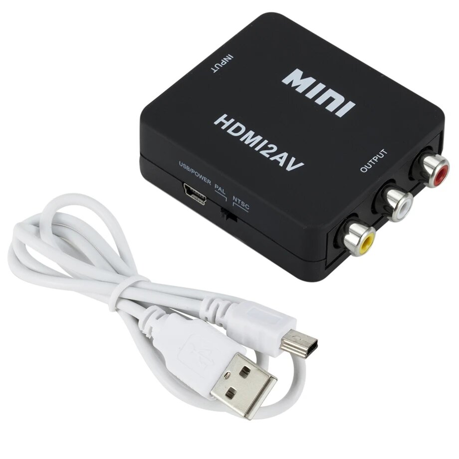 HDMI конвертер RCA AV HDMI TO AV